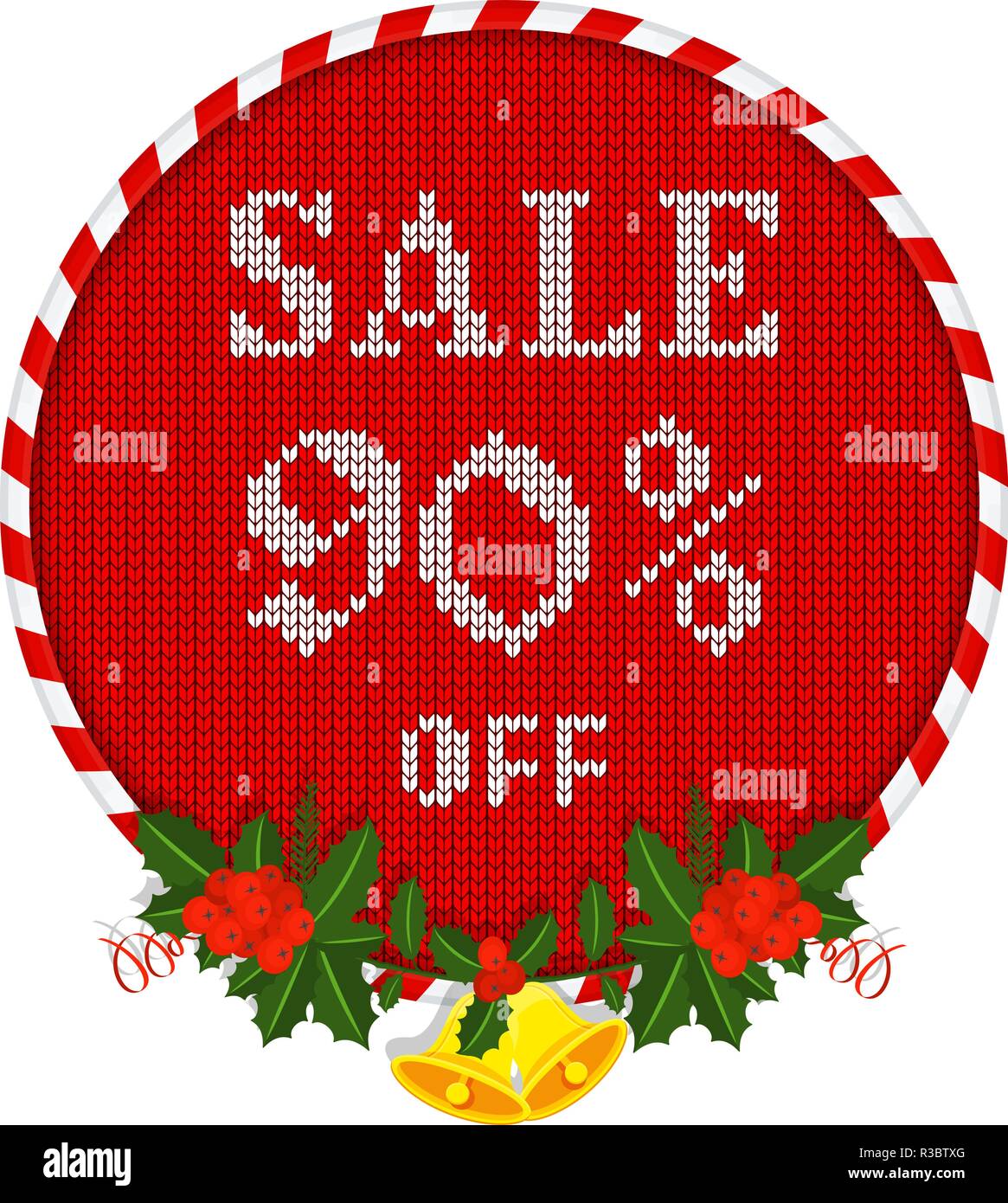 Christmas price tag bow Stock Vector Images - Alamy