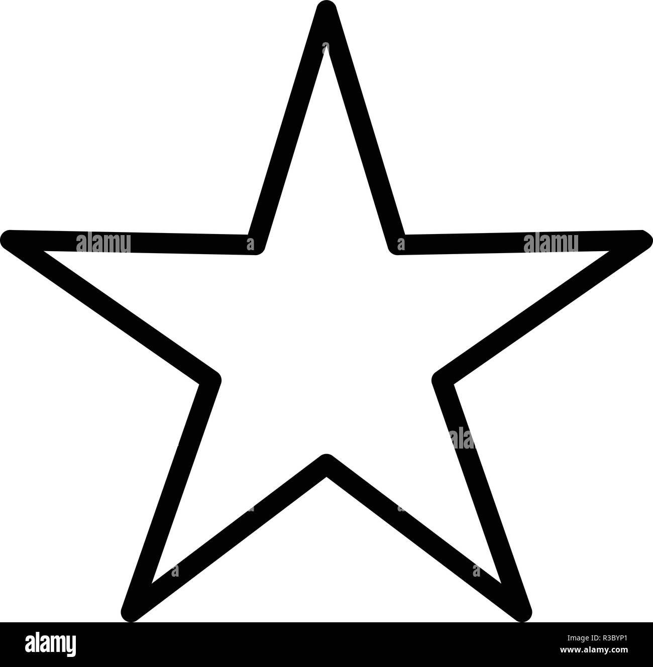 Star Sign Icon Vector Illustration For Personal And Commercial Use ...