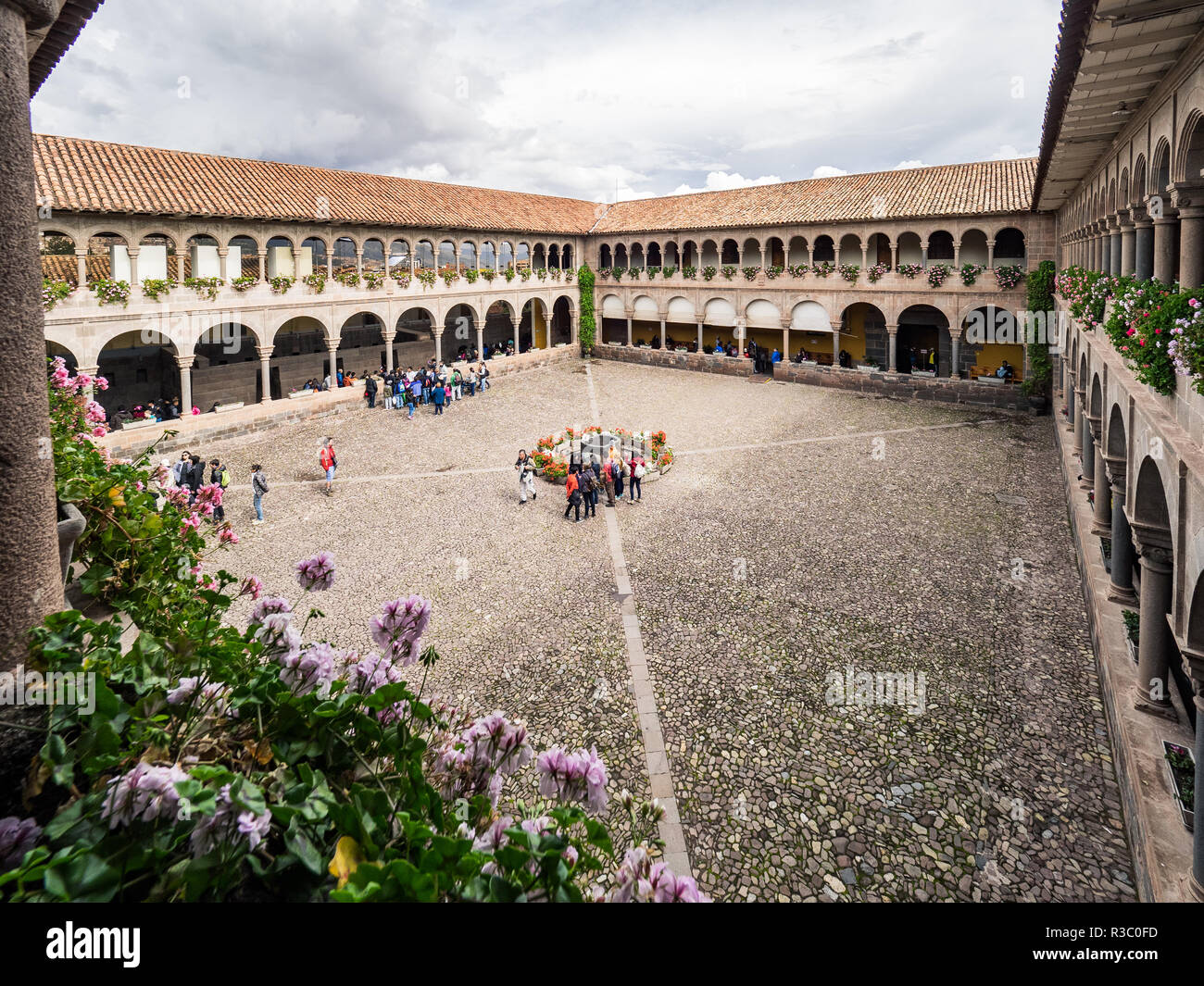 View coricancha temple in cusco hi-res stock photography and images - Alamy