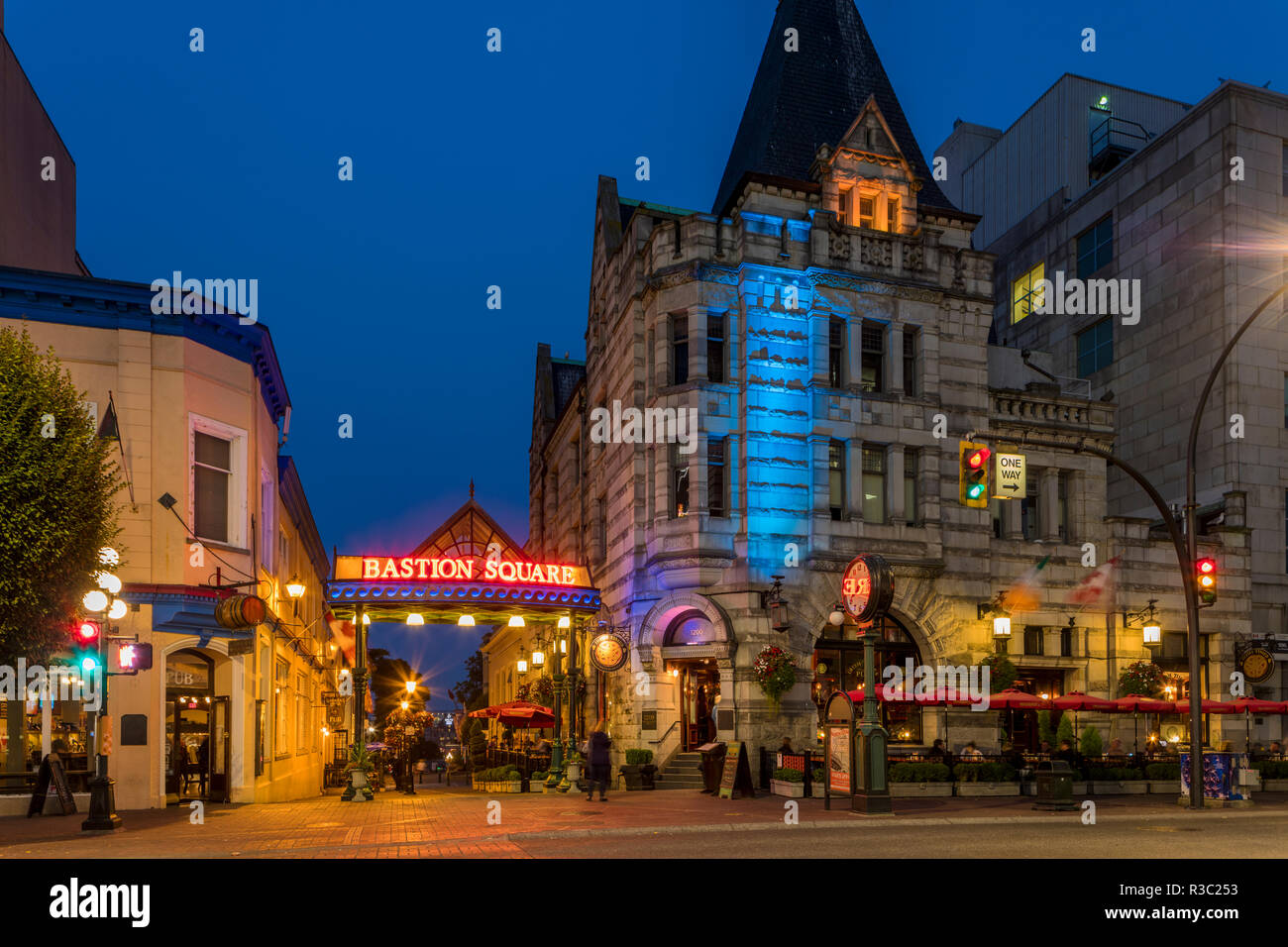 Victoria british columbia bastion square hi-res stock photography and ...