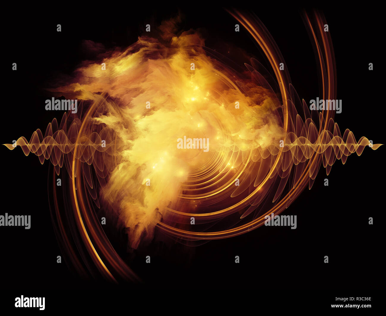 Quantum physics visualization hi-res stock photography and images - Alamy