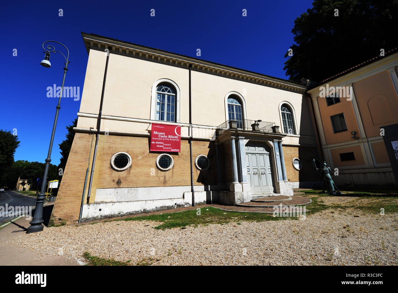 Museo Carlo Bilotti at the Villa Borghese park in Rome Stock Photo - Alamy