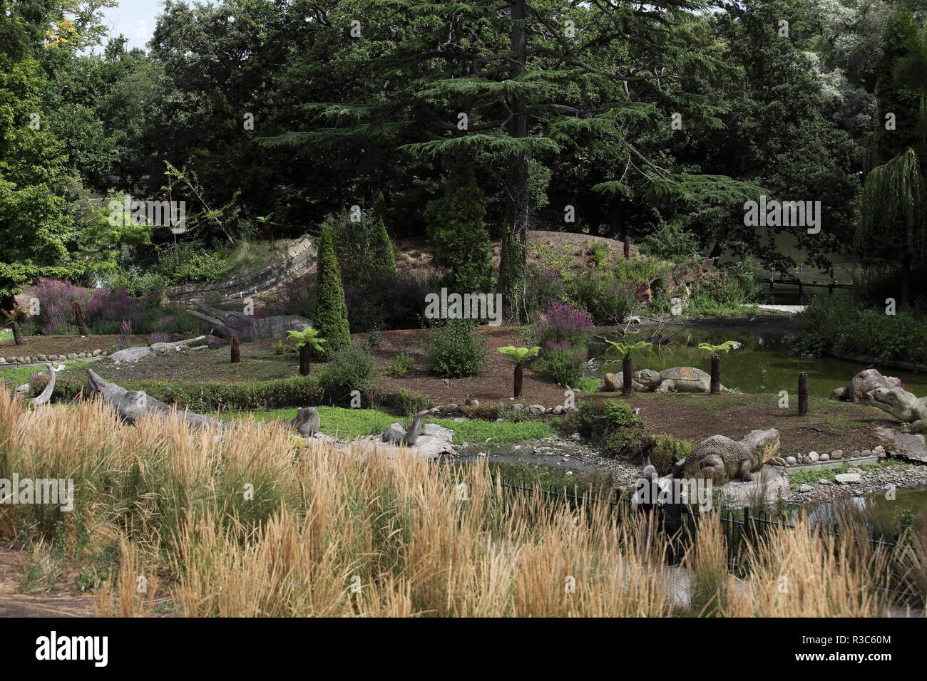 Crystal Palace Park, London, England, Britain Stock Photo - Alamy