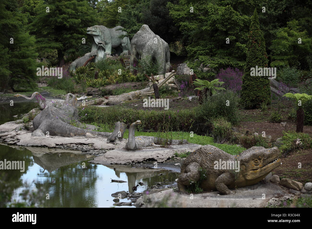 Crystal Palace Park, London, England, Britain Stock Photo - Alamy