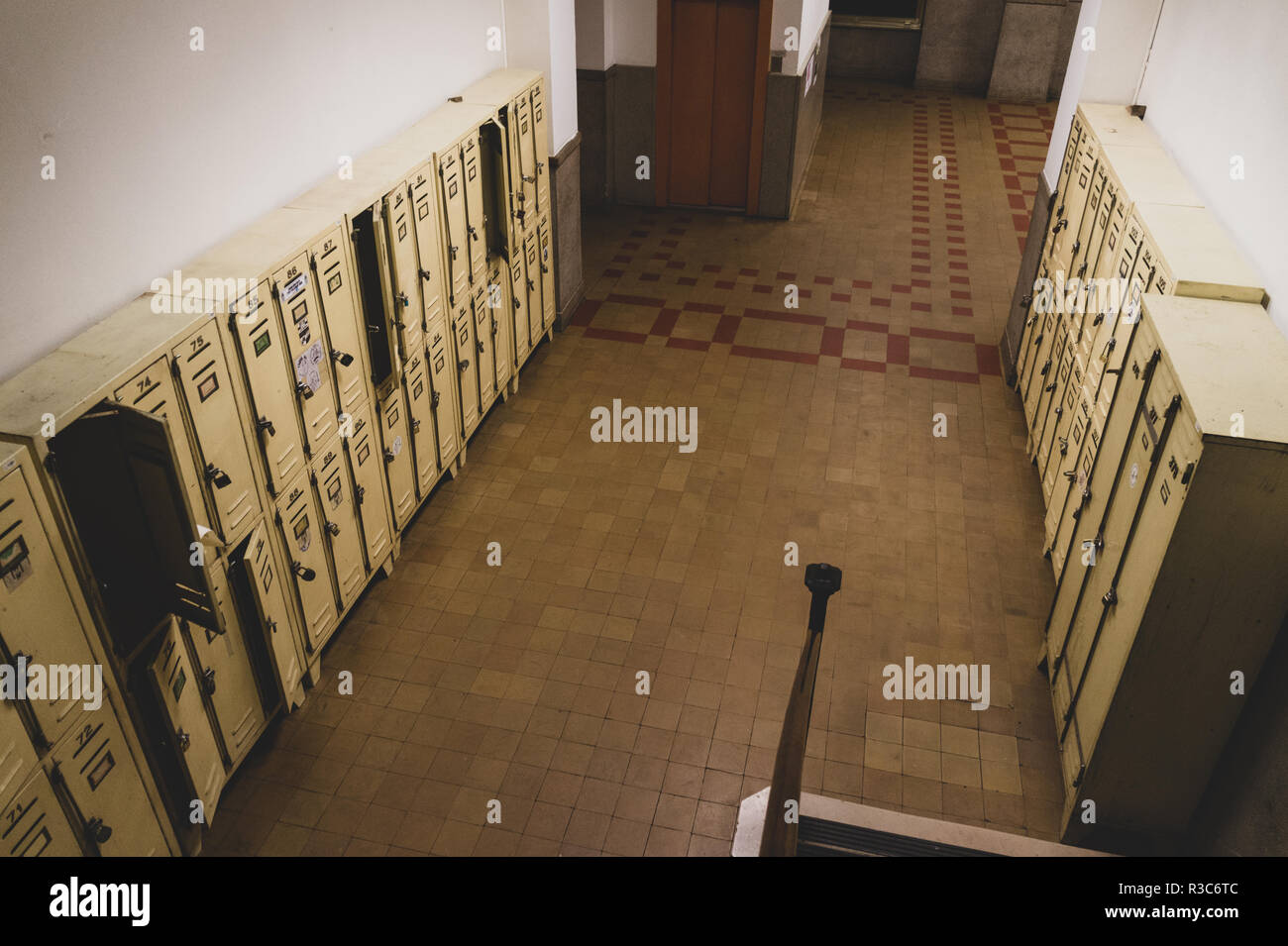 Old building perspective 6 Stock Photo - Alamy