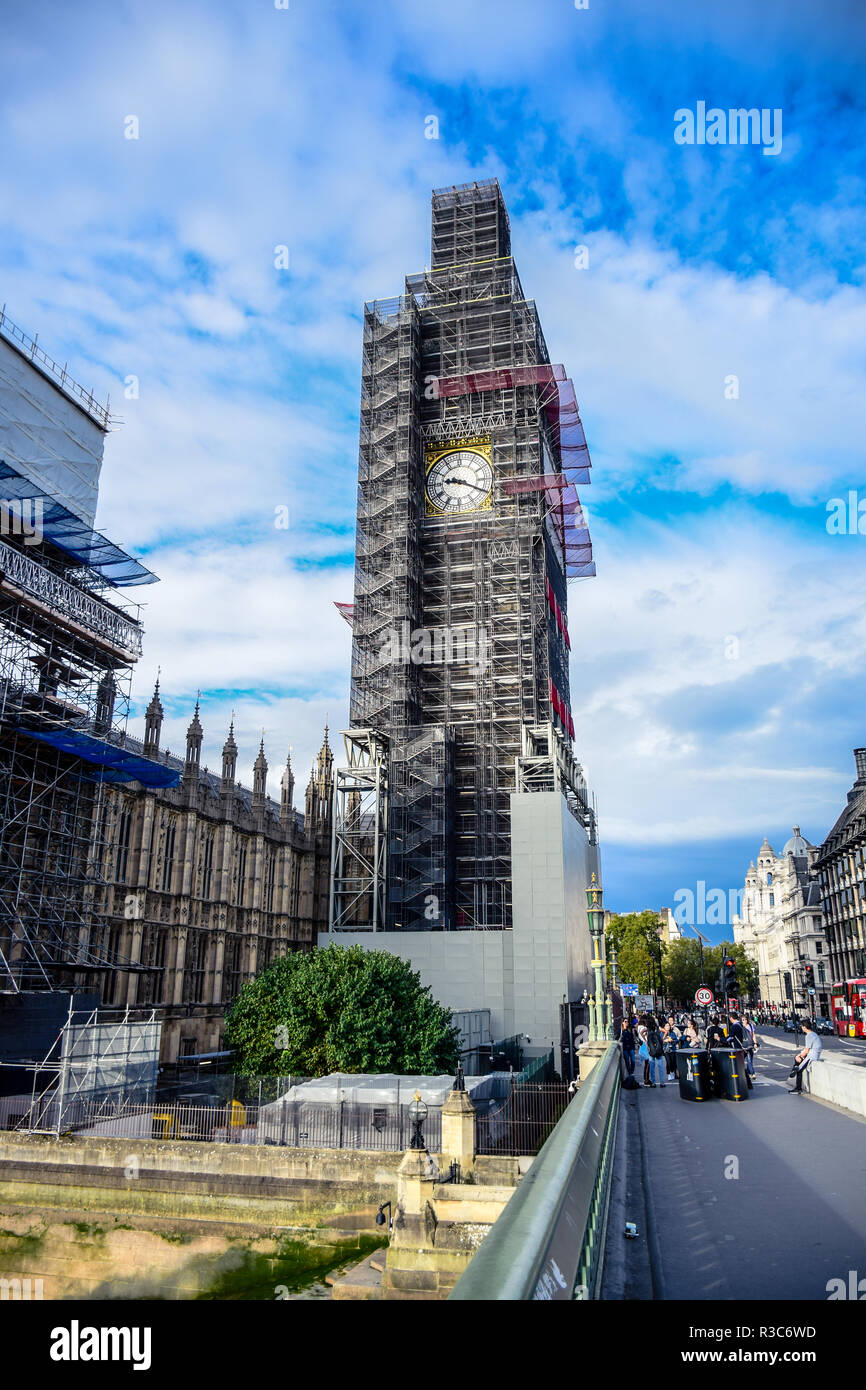 Big ben under construction hi-res stock photography and images - Alamy