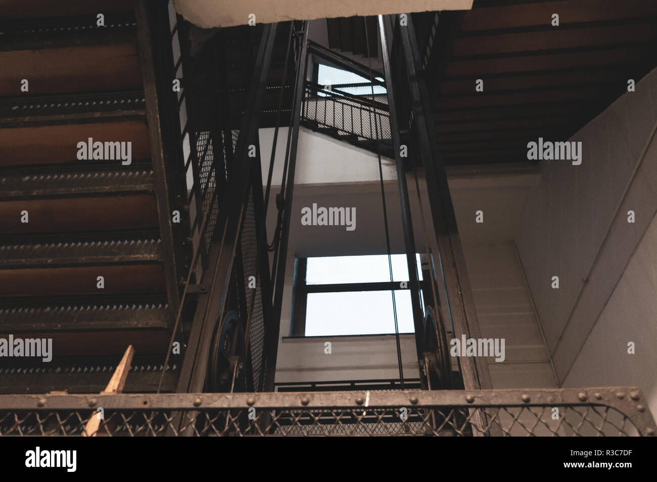 Old building perspective 4 Stock Photo - Alamy