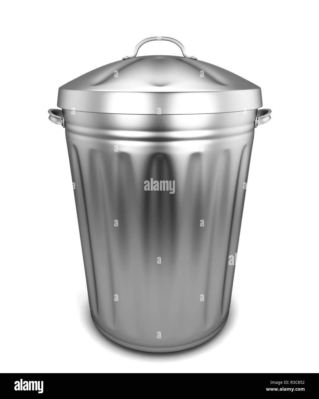 Aluminium garbage waste dustbin hi-res stock photography and images - Alamy
