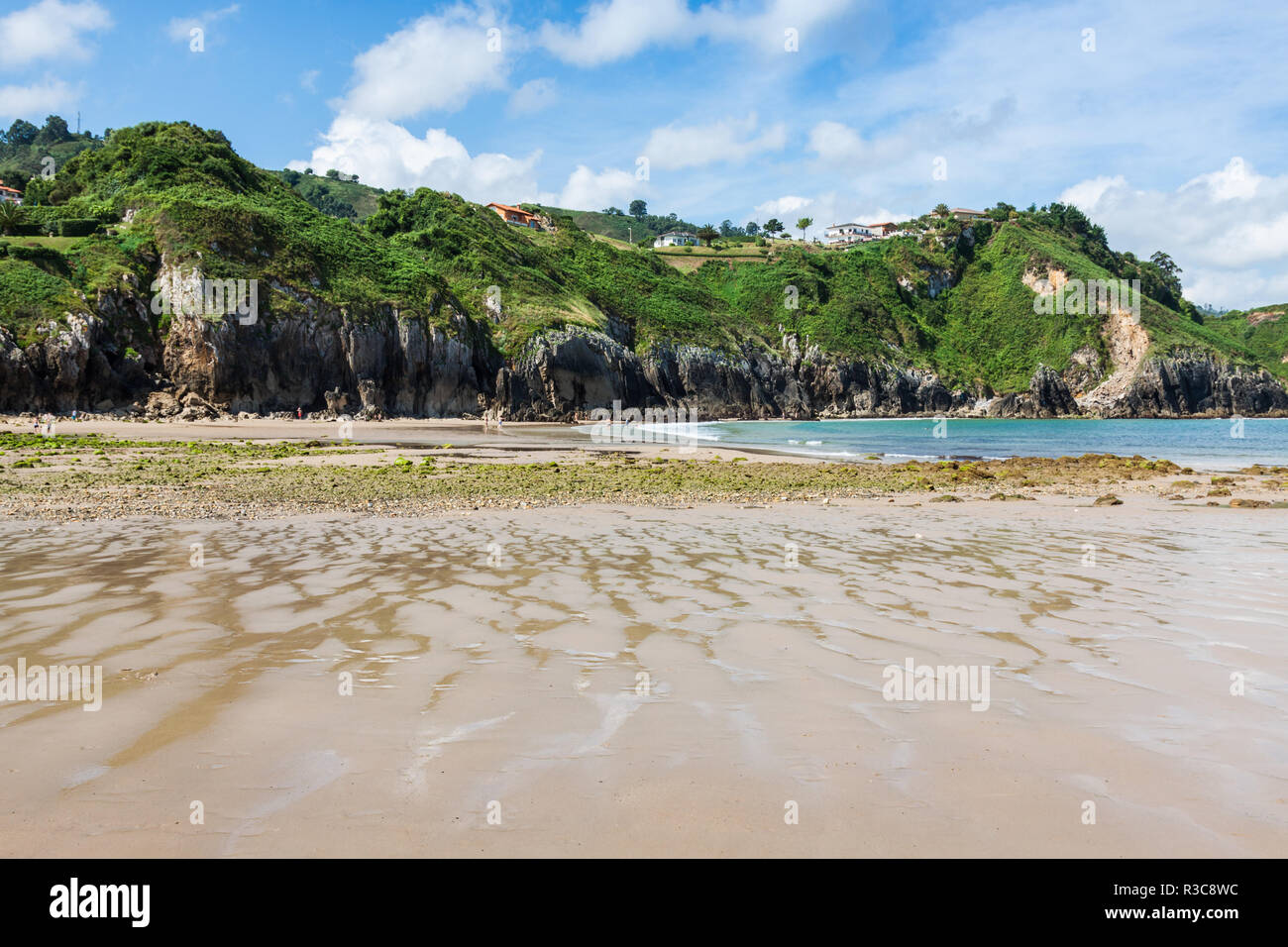 beach of pechon,cantabria,spain Stock Photo - Alamy