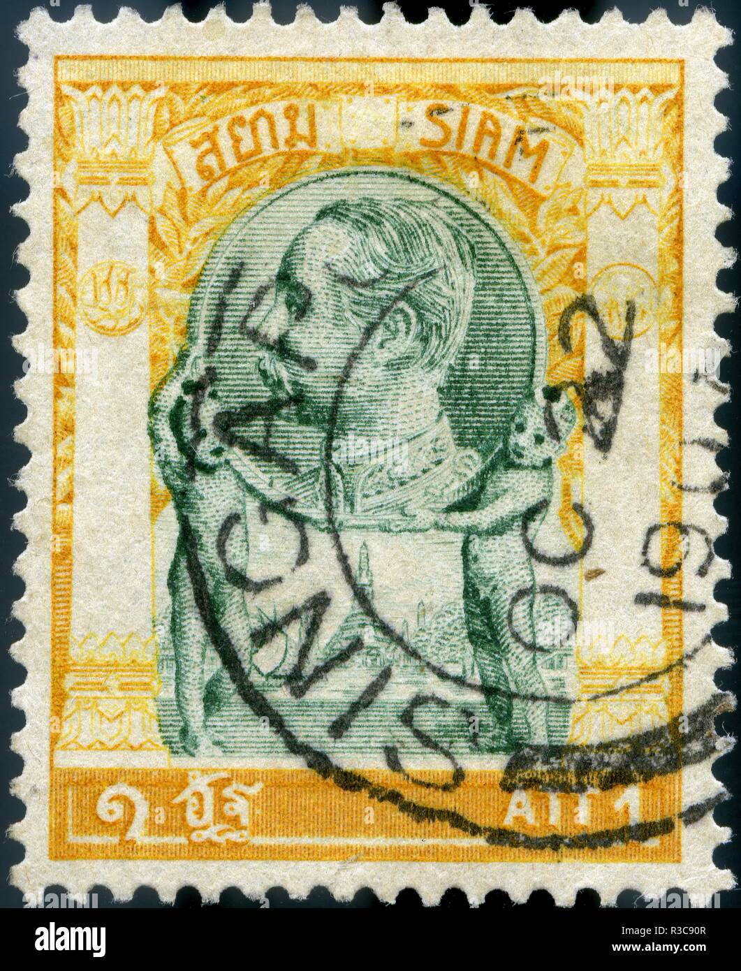 Thailand stamp cancel singapore hi-res stock photography and images - Alamy