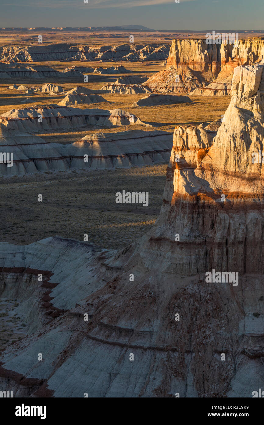 Unique formations of Coal Mine Canyon near Tuba City, Arizona, part of ...