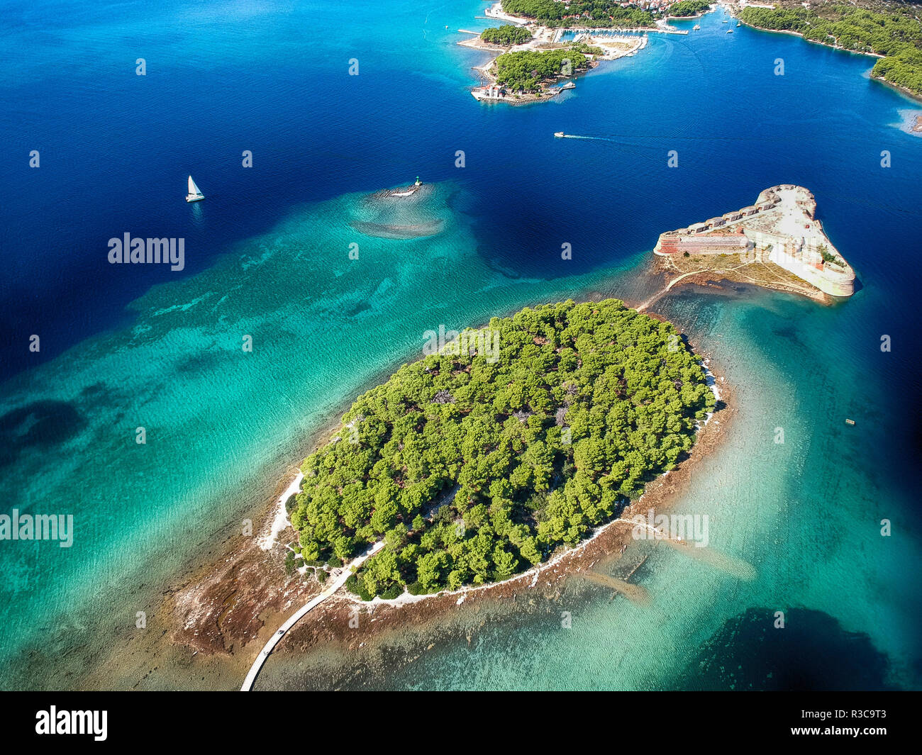 St. Nicholas fortress Šibenik Croatia Stock Photo - Alamy