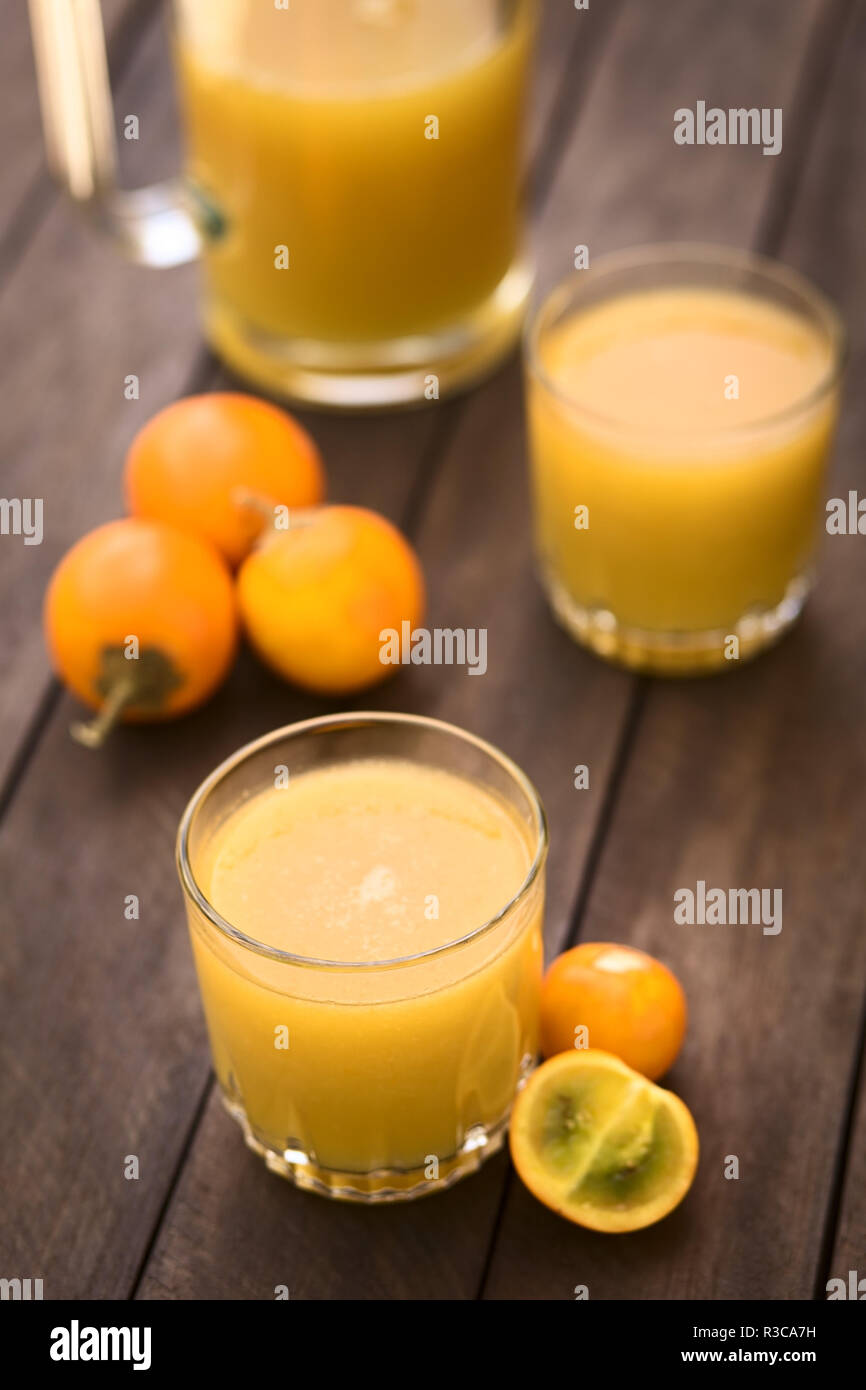 Lulo fruit drink hi-res stock photography and images - Alamy