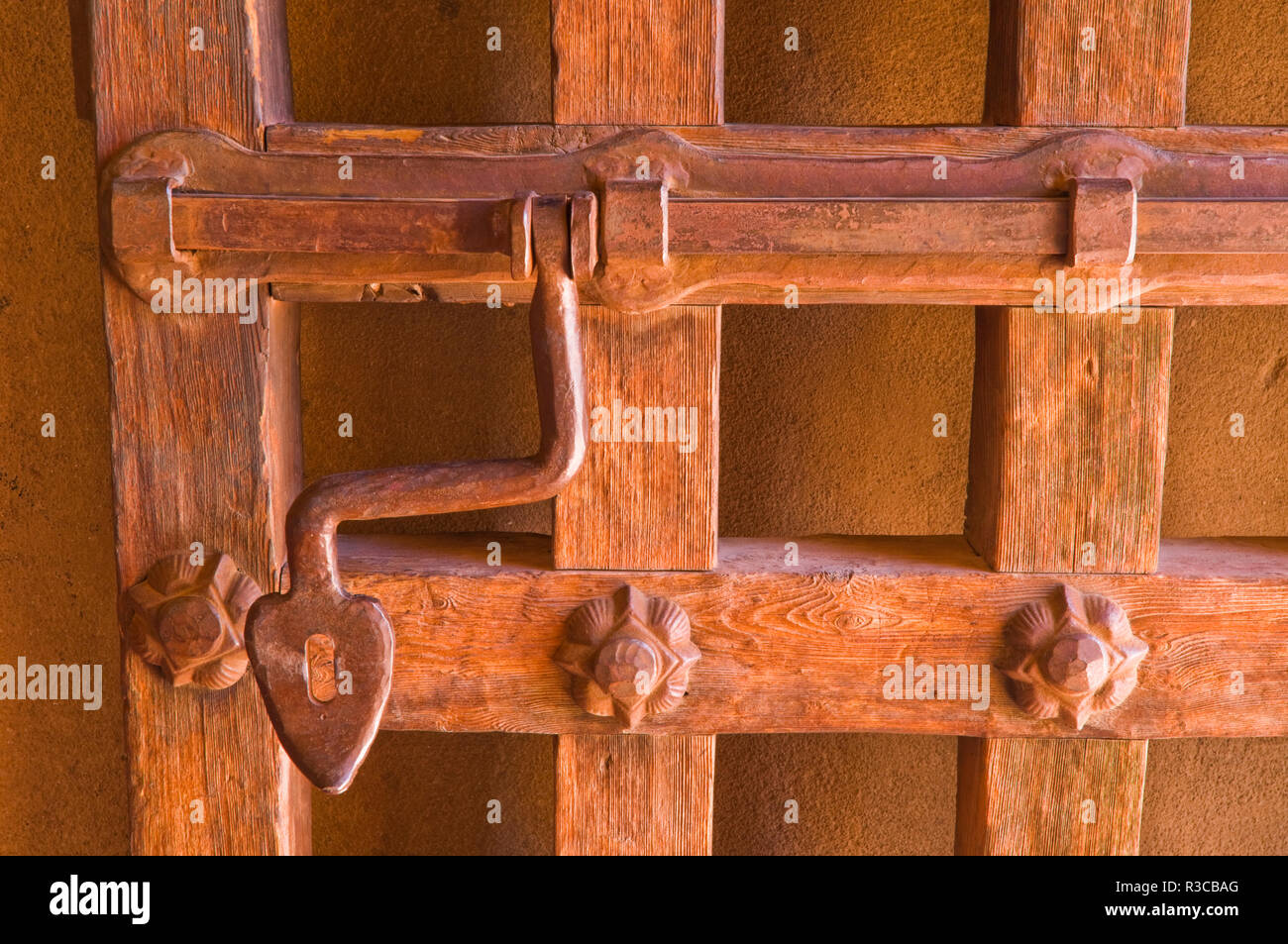 Door and ash tray at Scotty's Castle, Death Valley National Park ...