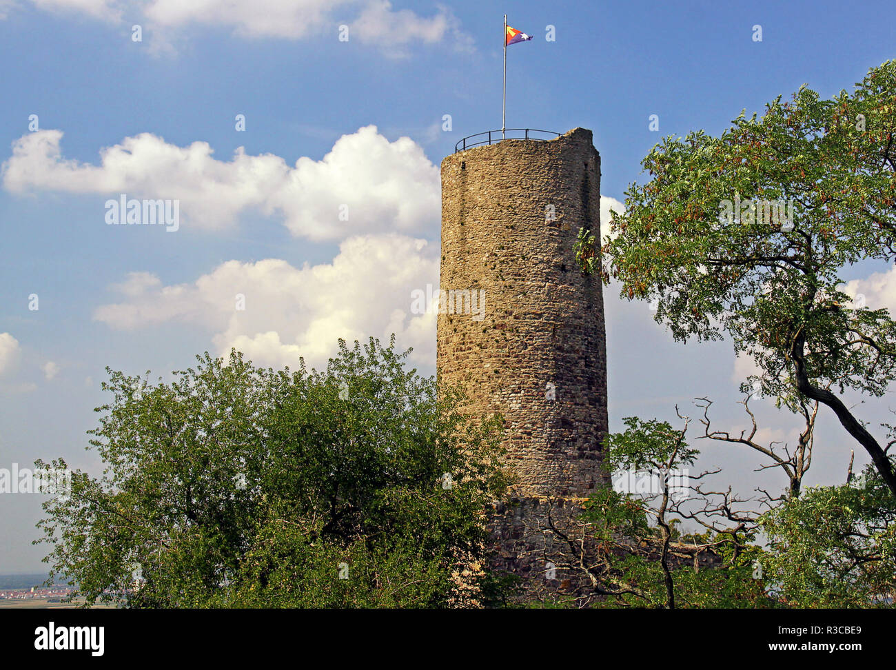 keep the strahlenburg in schriesheim Stock Photo - Alamy