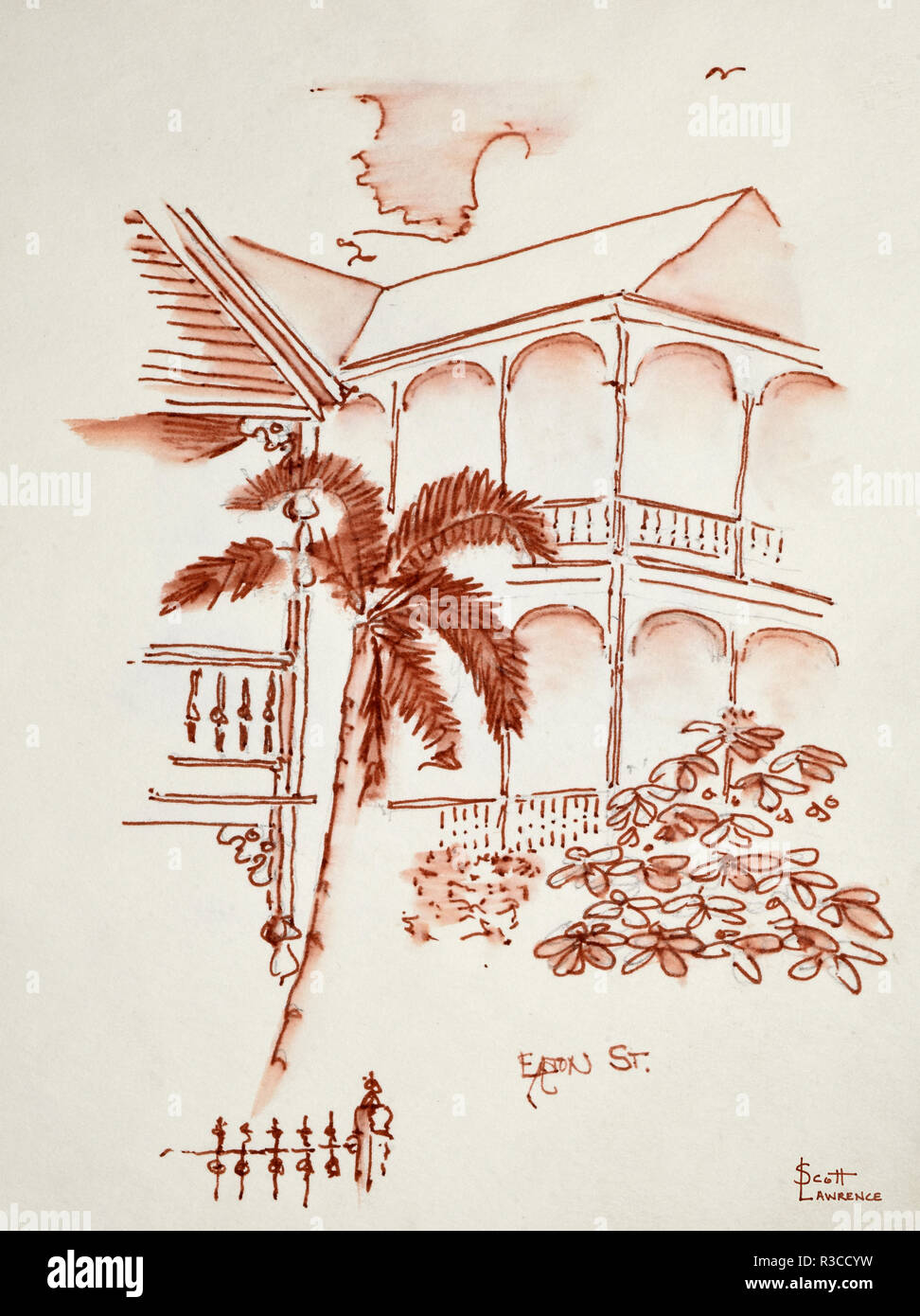 Conch house hi-res stock photography and images - Alamy