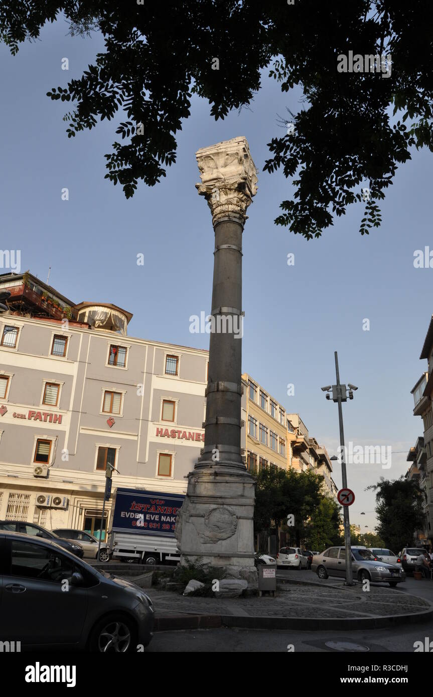 Column of marcian istanbul hi-res stock photography and images - Alamy