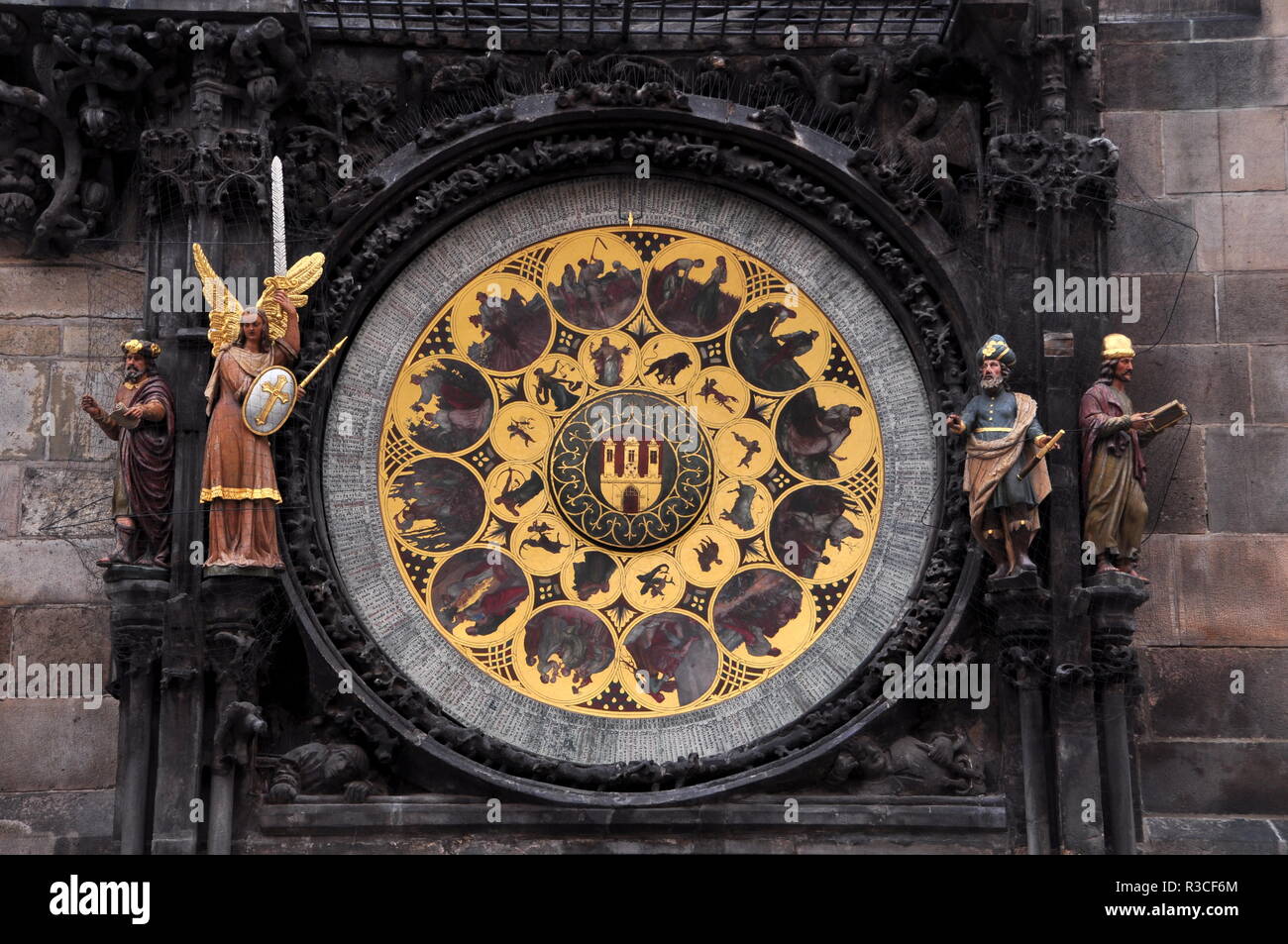 astronomical clock of the apostles Stock Photo - Alamy