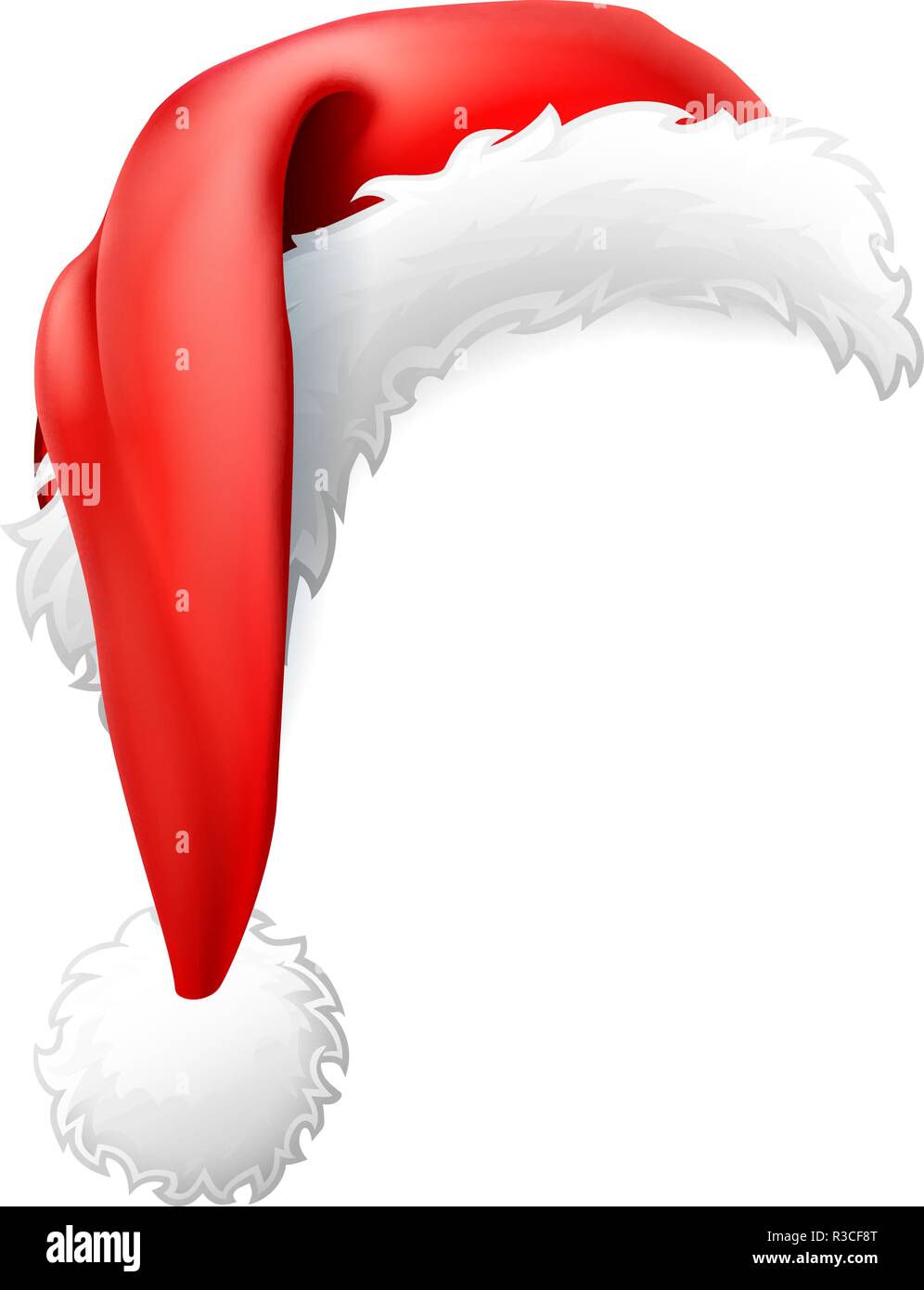 Christmas santa hat claus Stock Vector Images - Alamy