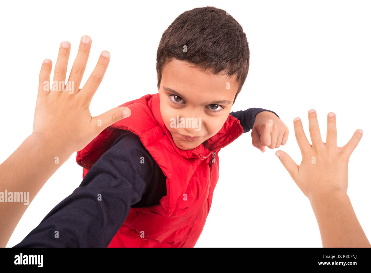 Teens pointing bully hi-res stock photography and images - Alamy
