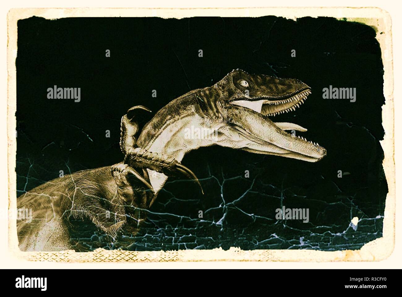 Velociraptor attack hi-res stock photography and images - Alamy