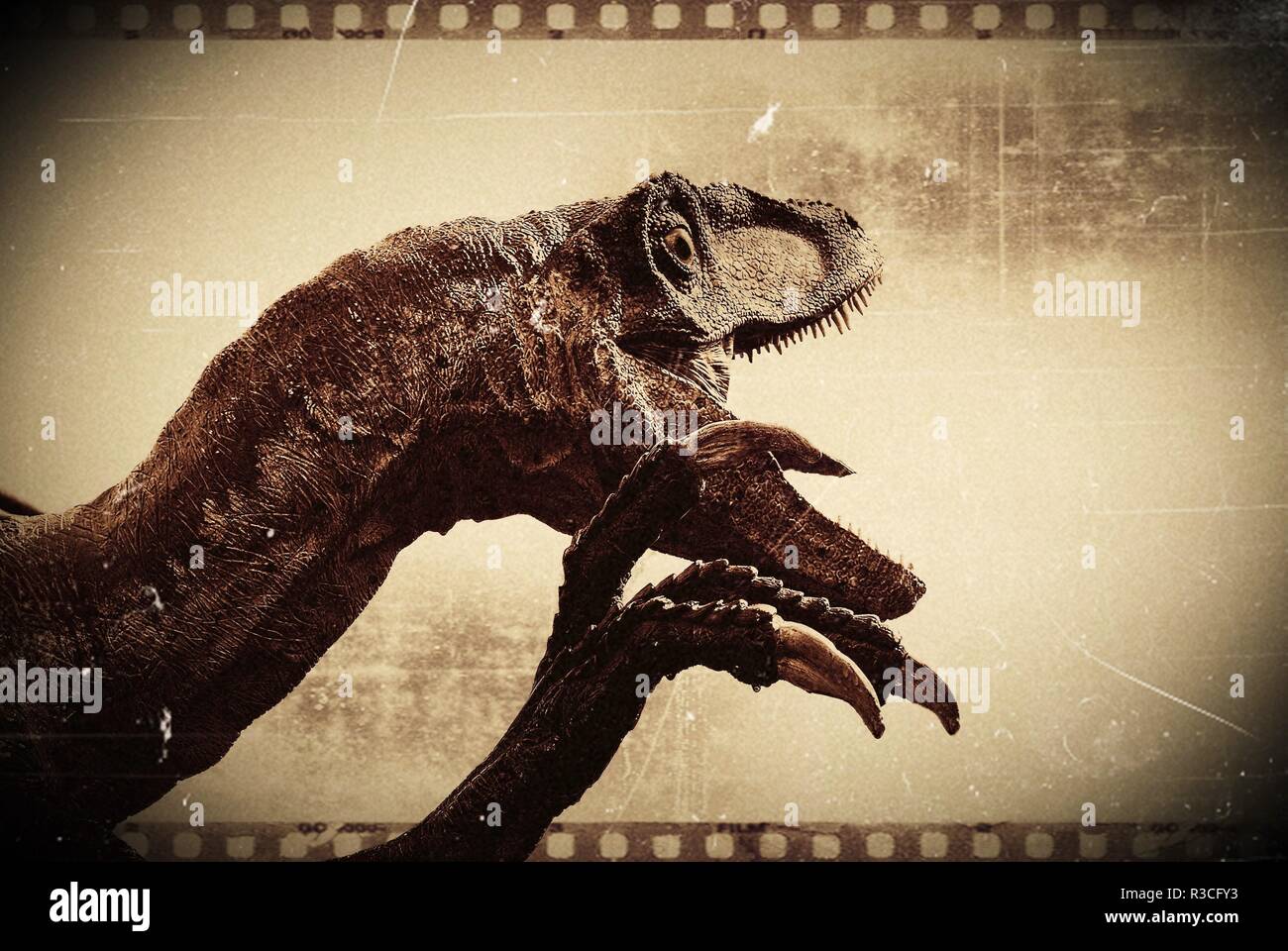 Dinosaur profile hi-res stock photography and images - Alamy