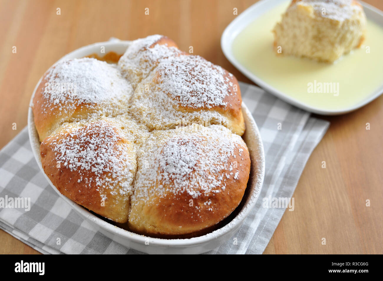 Austrian buchteln (sweet yeast rolls Stock Photo - Alamy