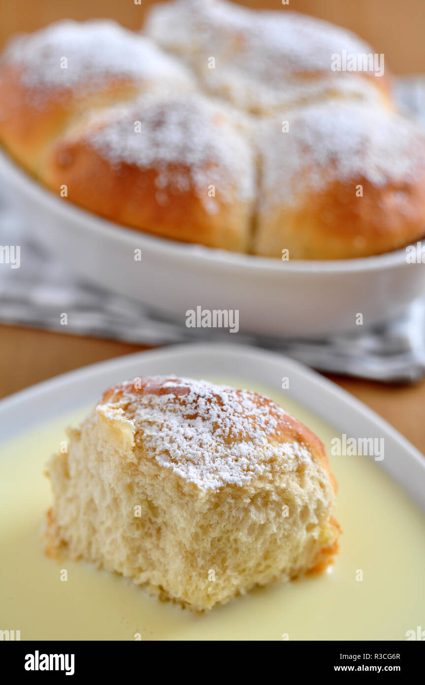 Austrian buchteln (sweet yeast rolls Stock Photo - Alamy