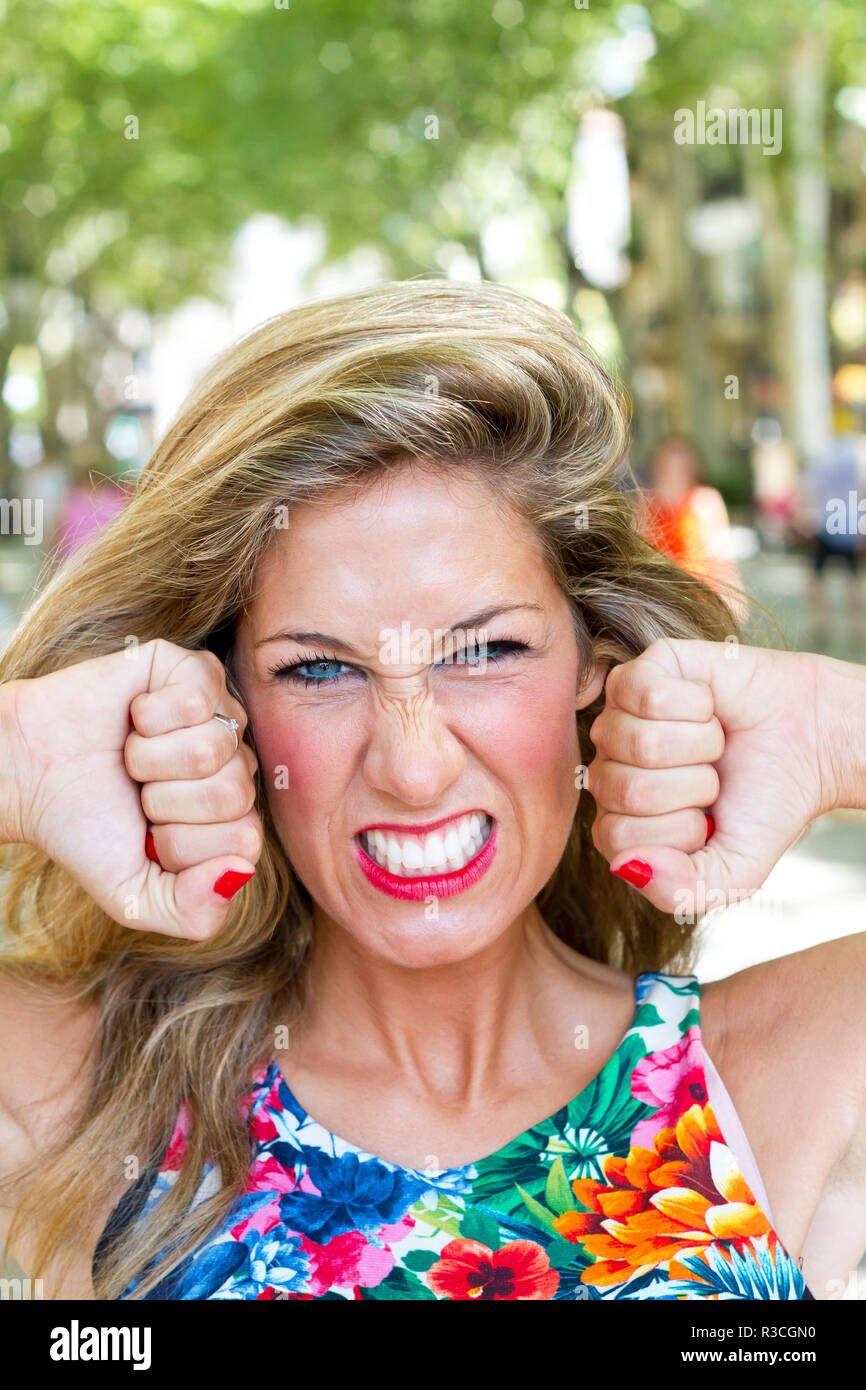 Angry annoy hi-res stock photography and images - Alamy