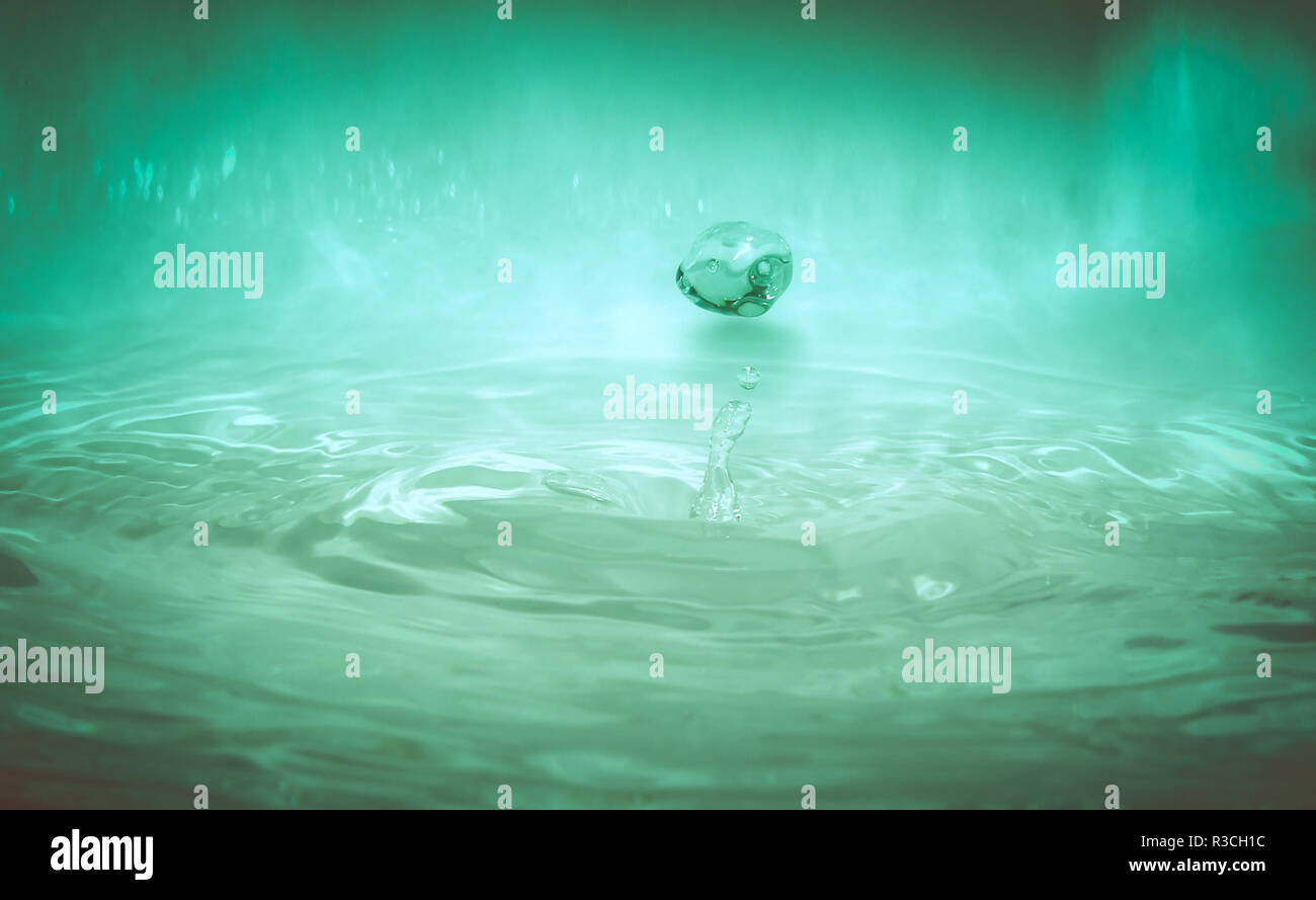 Retro look Water drop Stock Photo - Alamy