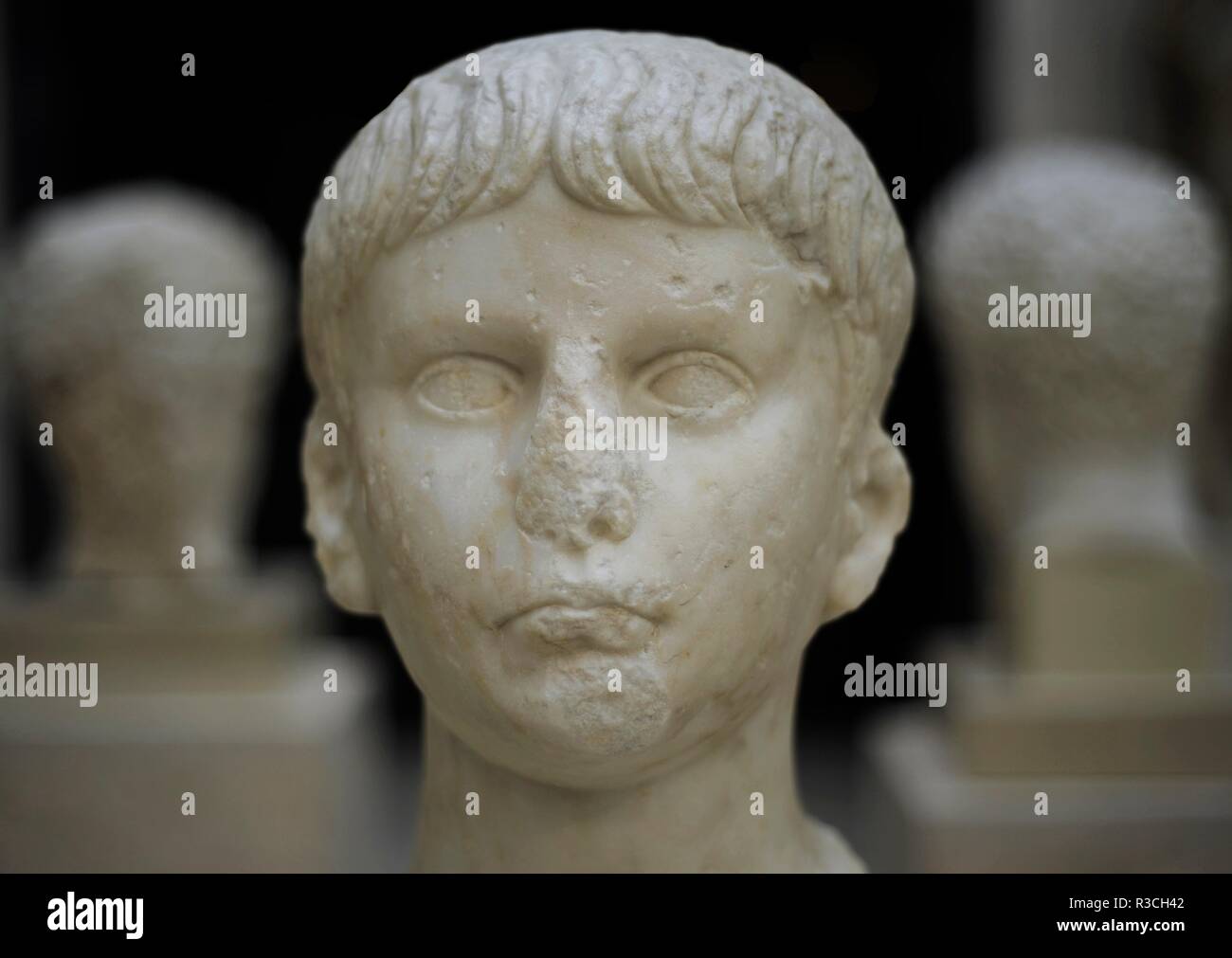 Nerón (Nerón Claudio César Augusto Germánico) (37-68). Emperador romano ...