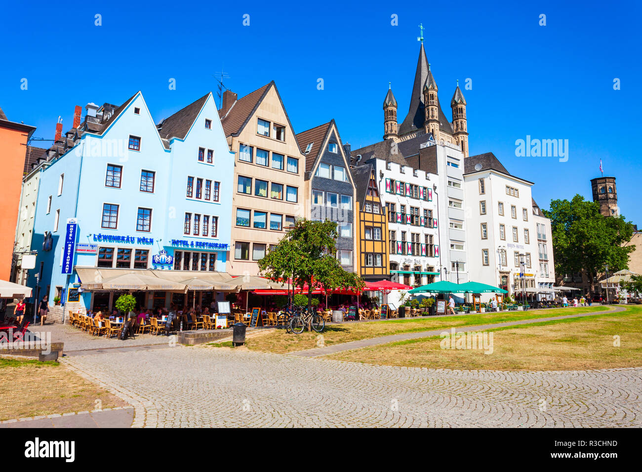 Cityscape cologne city centre center hi-res stock photography and ...