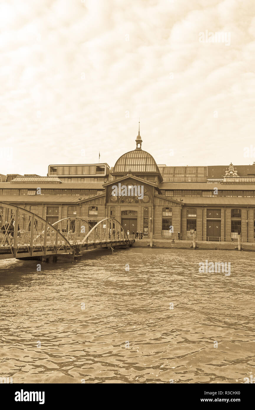 Old fish auction hall hi-res stock photography and images - Alamy