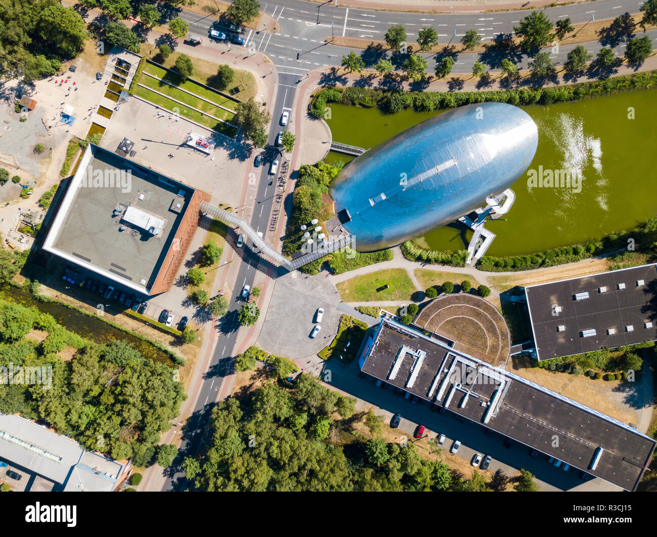 BREMEN, GERMANY - JULY 06, 2018: The Universum Bremen is a science ...