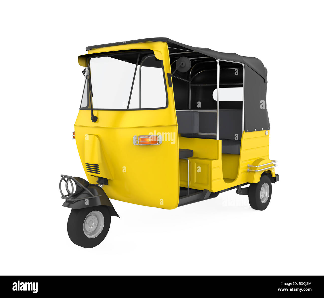 Motorized auto rickshaw Cut Out Stock Images & Pictures - Alamy