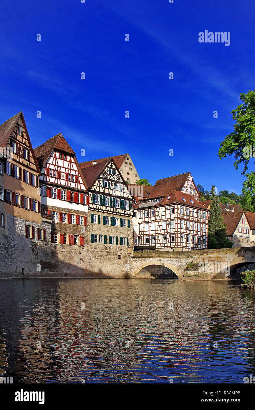 cooker and cooker bridge in schwÃ¤bisch hall Stock Photo - Alamy