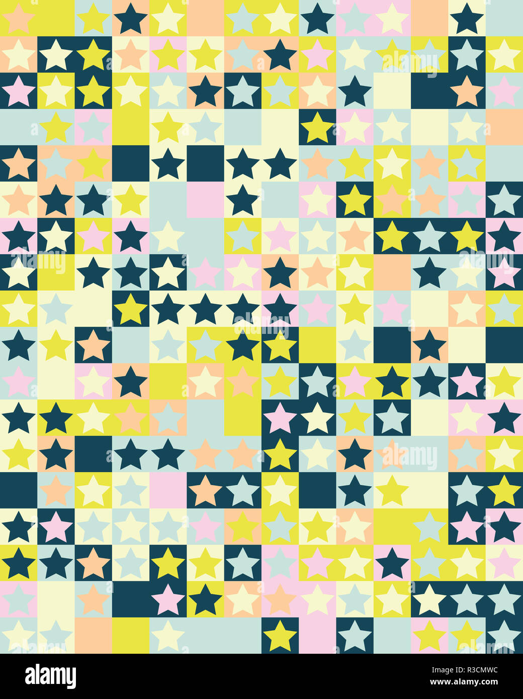 Seamless stars hi-res stock photography and images - Alamy