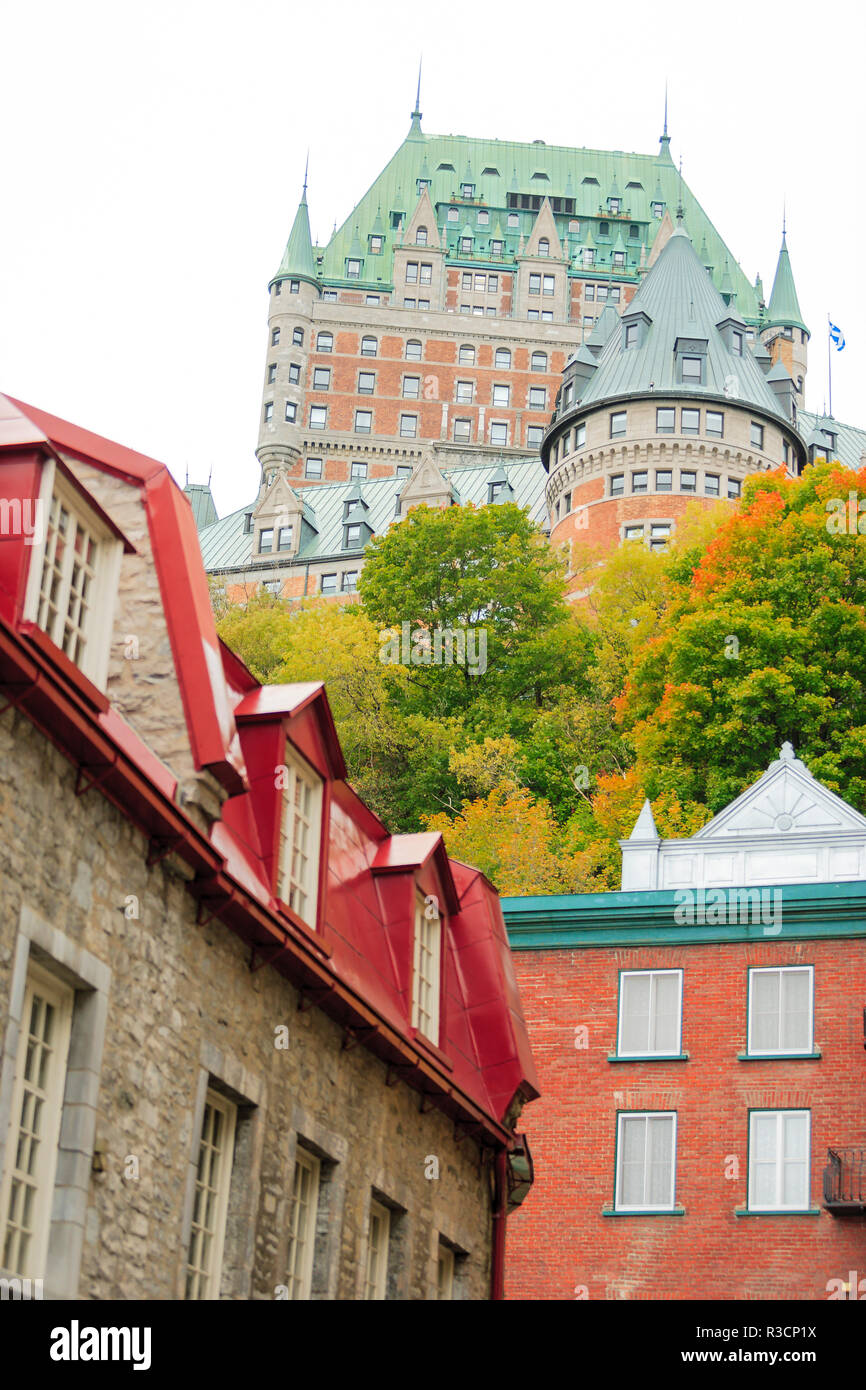 Vieux-Quebec (Old Quebec City), the only Walled City in North America ...