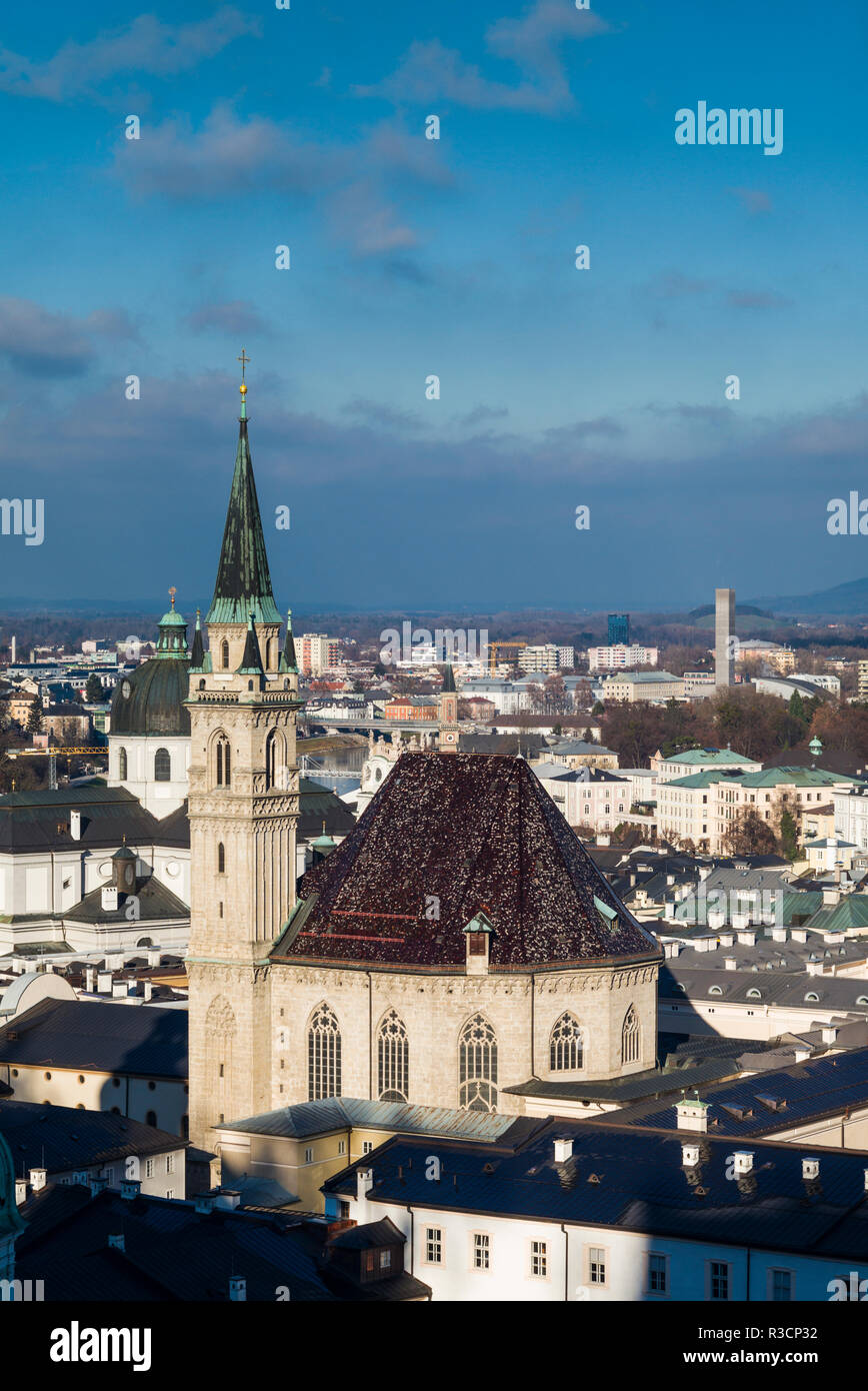Austria, Salzburg of Franciscan church Stock Photo - Alamy