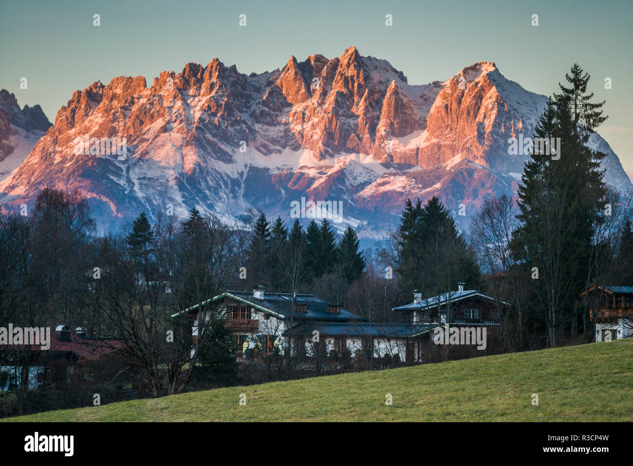 Austria, Tyrol, Kitzbuhel, Kitzbuheler Horn Mountains Stock Photo - Alamy