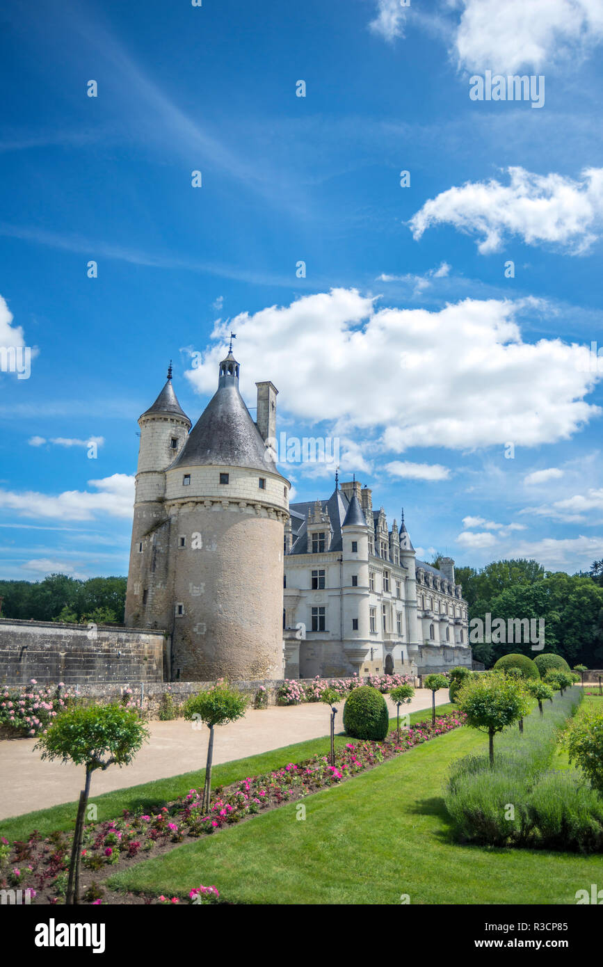 Chateau de Chenonceau, Chenonceaux, France Stock Photo - Alamy