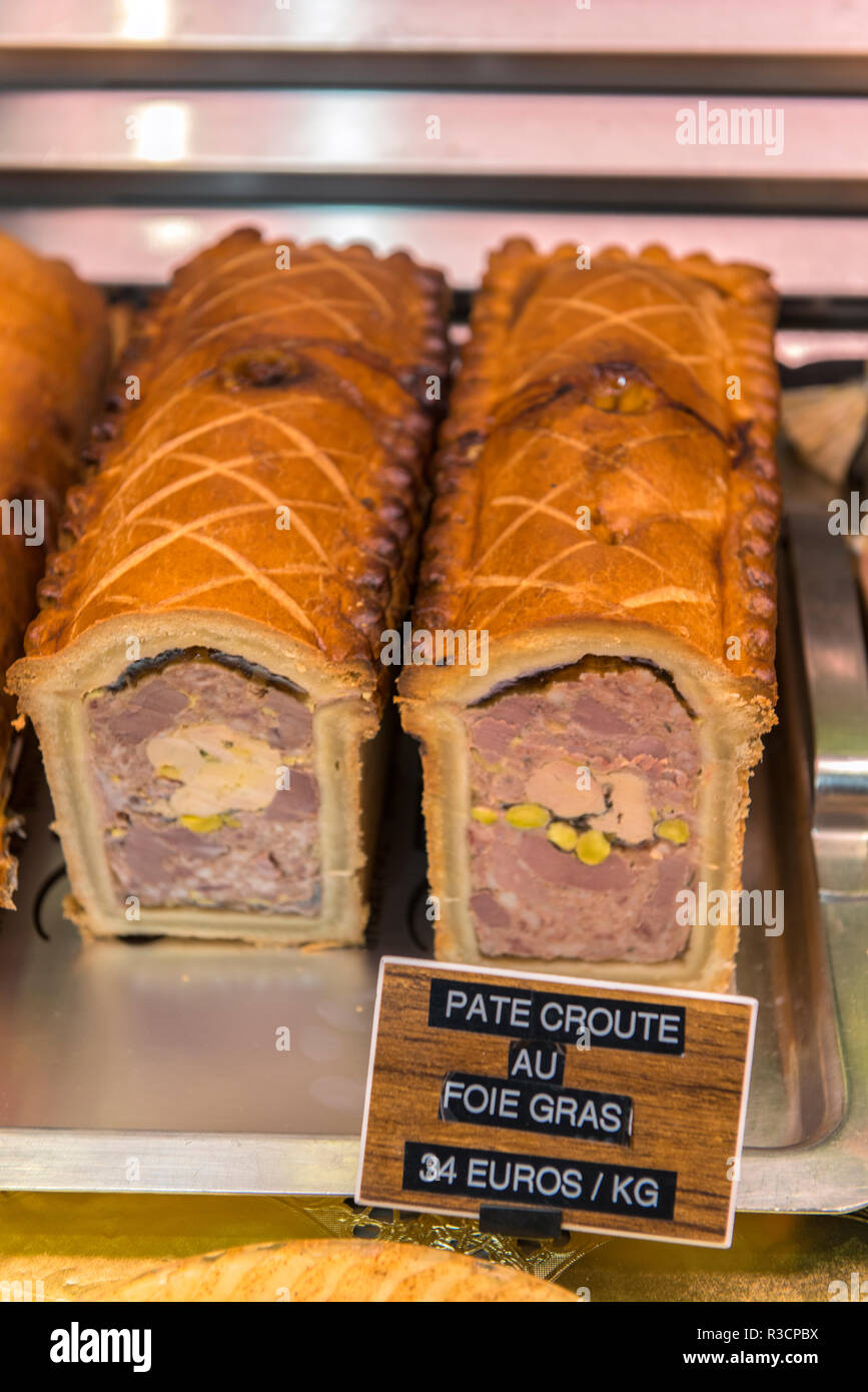Pate Croute, Halles de Lyon, Lyon, France, Europe Stock Photo - Alamy