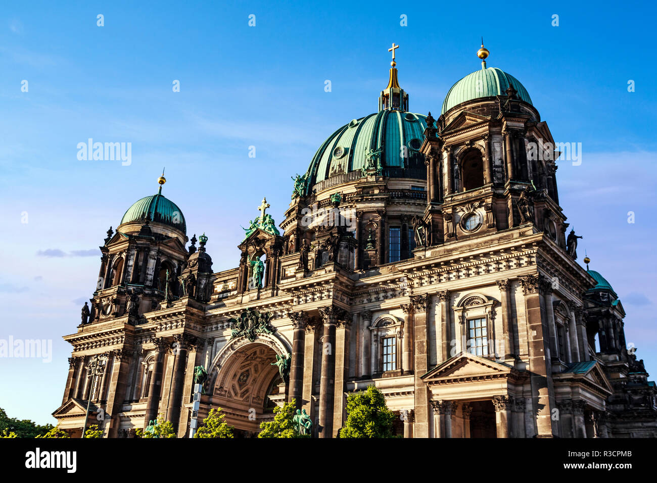 Berlin, Germany. Berlin Cathedral in Lustgarten on Museum Island Stock ...