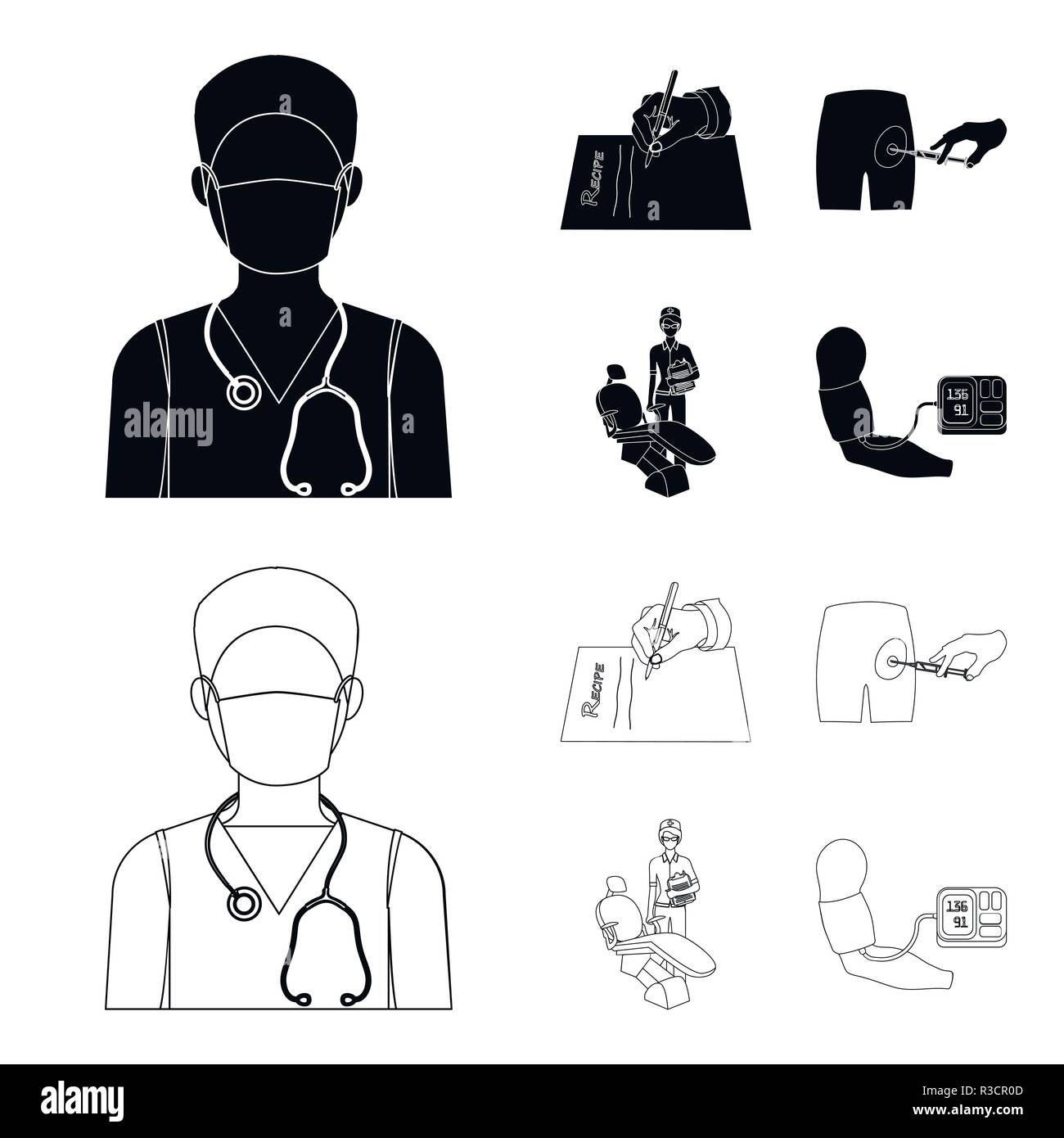 Intramuscular injection, prescription, Dentist, blood pressure ...