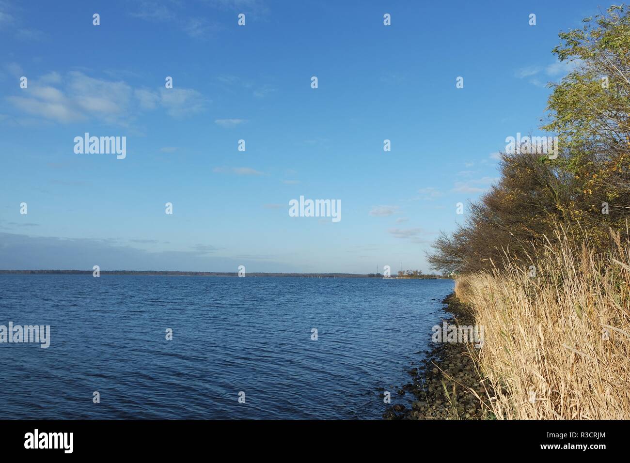 fall on the lagoon Stock Photo - Alamy