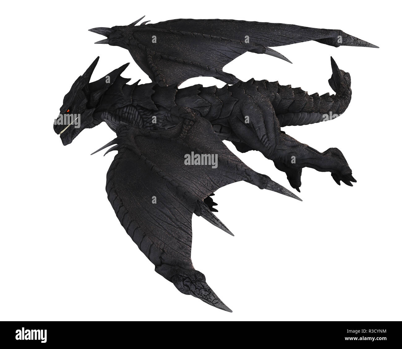 Dragon in flight hi-res stock photography and images - Alamy