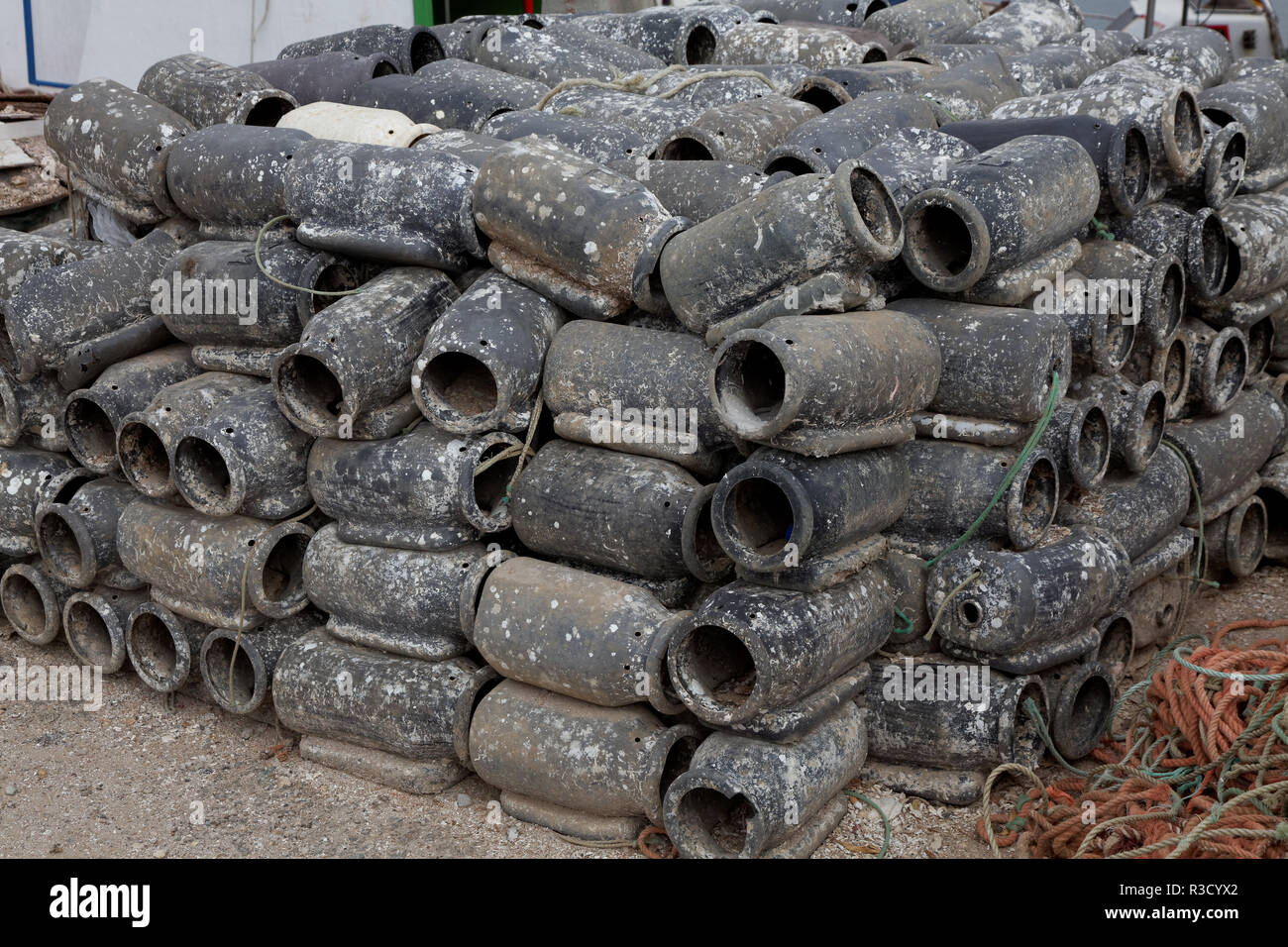 Octopus traps hi-res stock photography and images - Alamy