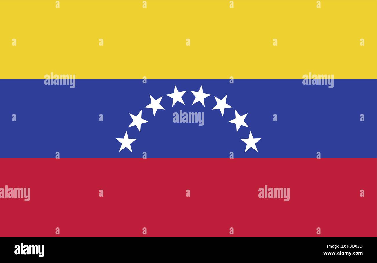 Venezuela country flag Stock Vector Image & Art - Alamy