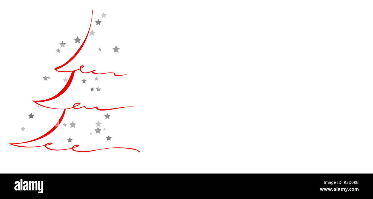 Red card merry christmas Cut Out Stock Images & Pictures - Alamy