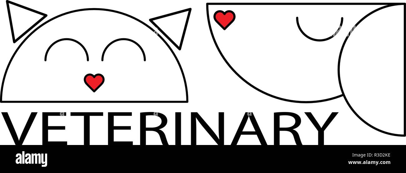 Veterinary clinic cartoon black hi-res stock photography and images - Alamy